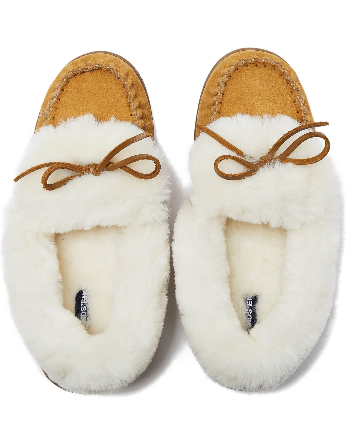 Click here for Lands End Womens Fluffy Lined Indoor Outdoor Mocca... prices