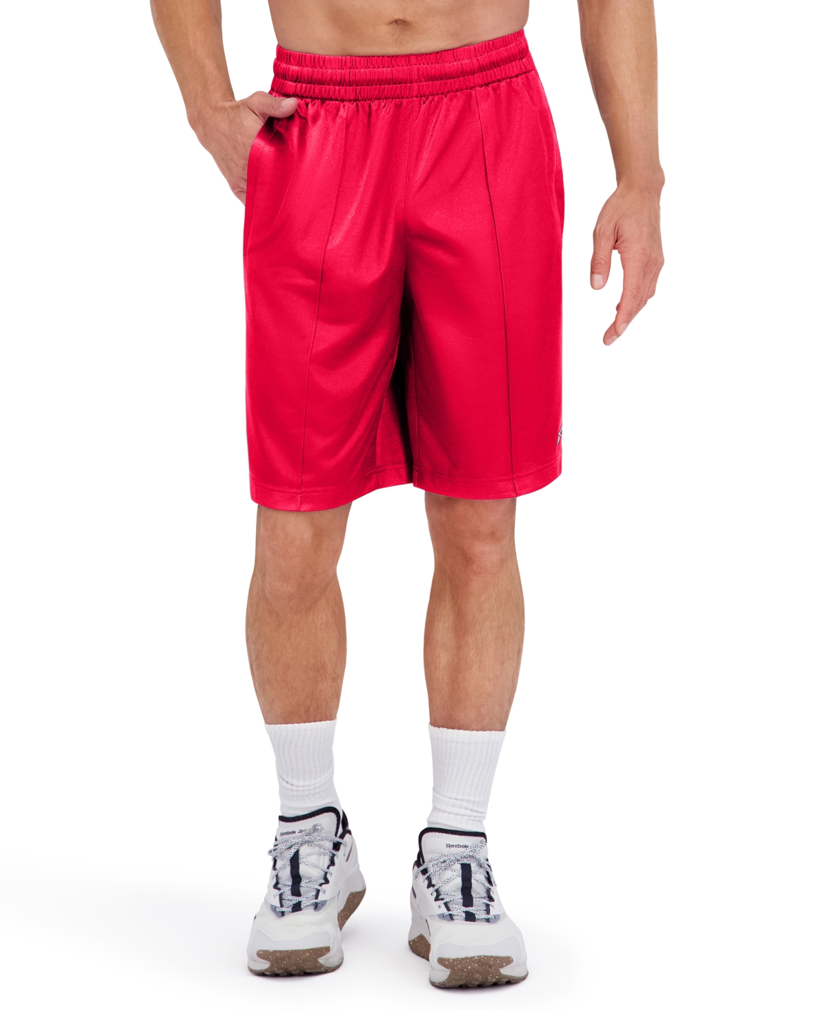 Click here for Reebok Mens Dazzle Regular Fit Shorts - Vector Red prices