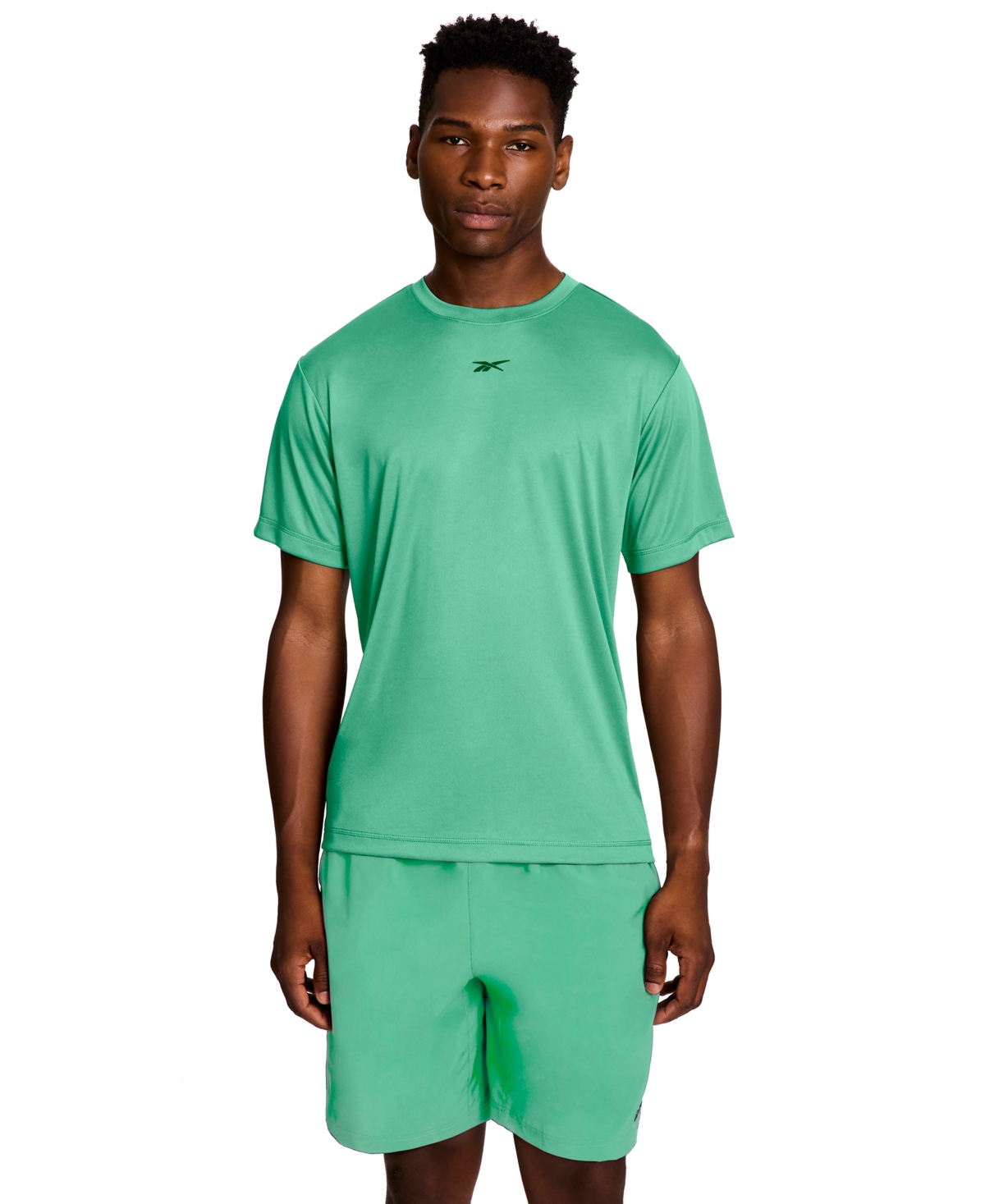 Click here for Reebok Mens Tech Regular-Fit Logo T-Shirt - Upgrad... prices