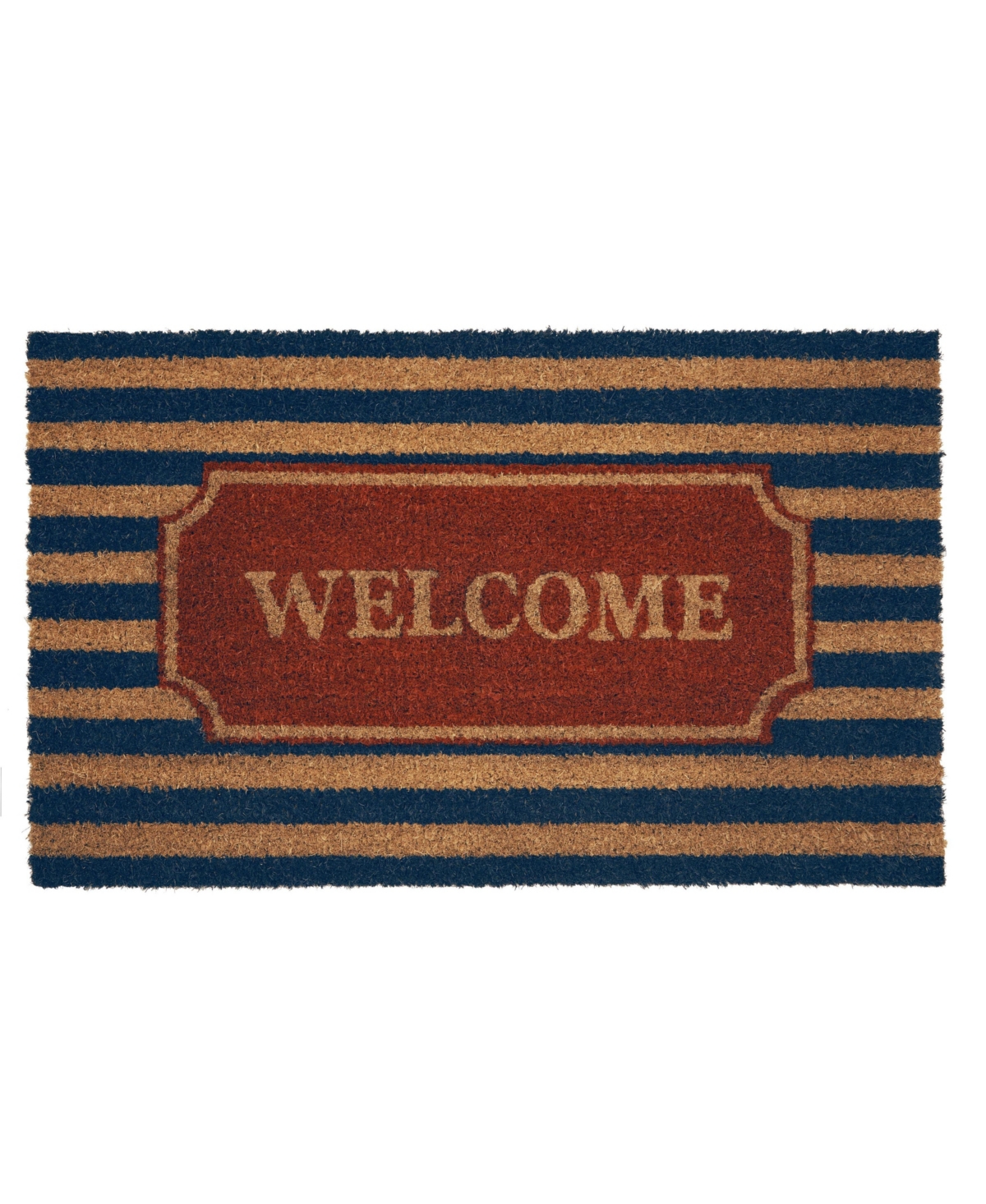 Click here for Kate Aurora Hyde Park Half Circle Welcome Coir Bri... prices