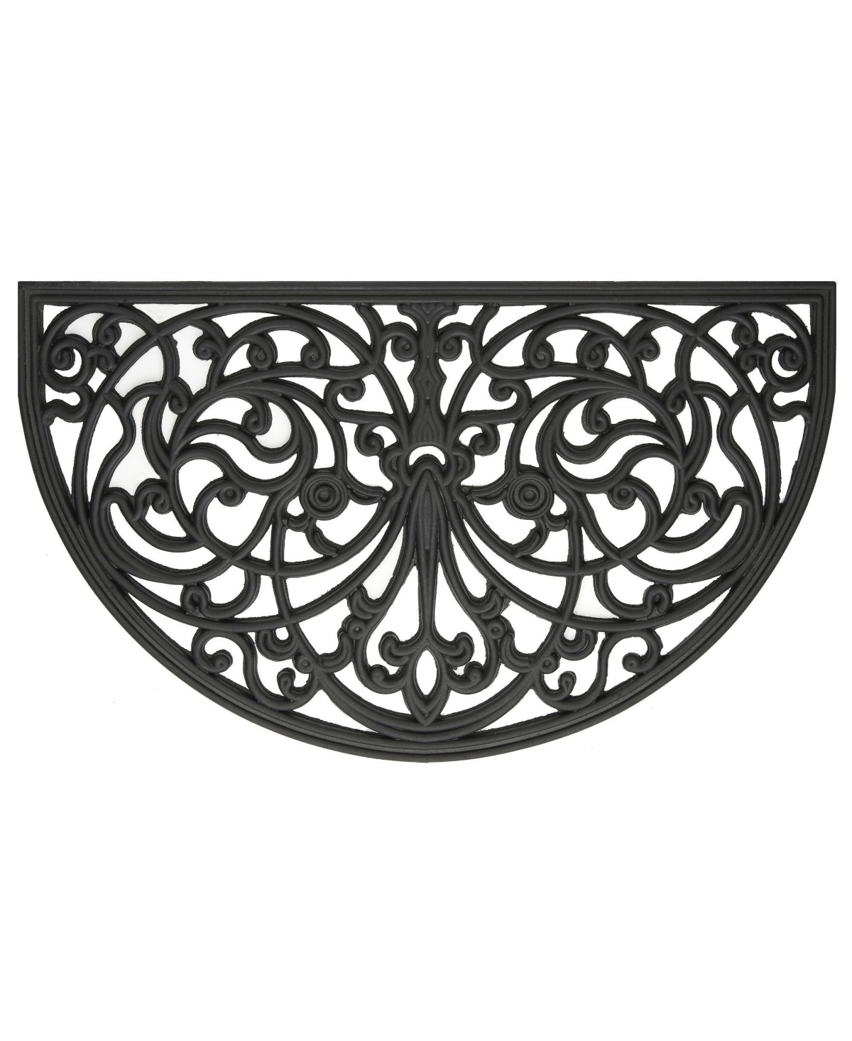 Click here for Kate Aurora Hyde Park Half Circle Welcome Coir Bri... prices