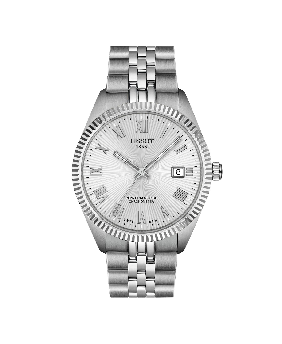 Click here for Tissot Mens Ballade Power Silver Stainless Steel B... prices