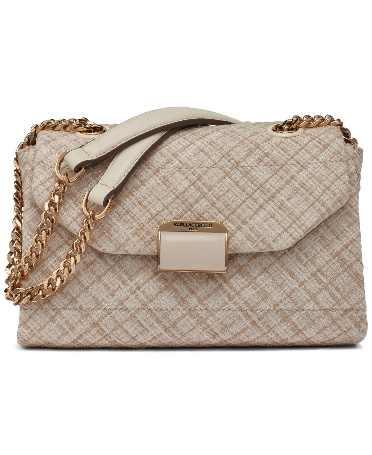 Click here for Karl Lagerfeld Paris Liana Small Shoulder Bag - Nu... prices