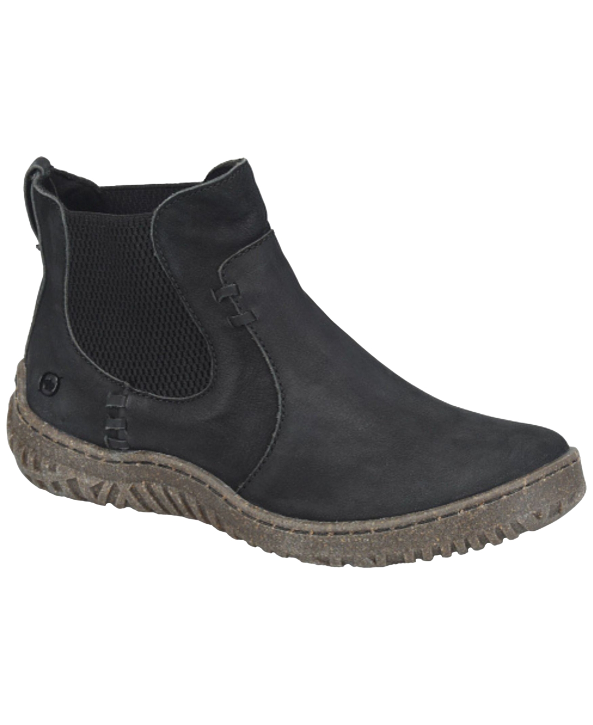 Click here for Born Womens Bali Chelsea Booties - Black Nubuck prices