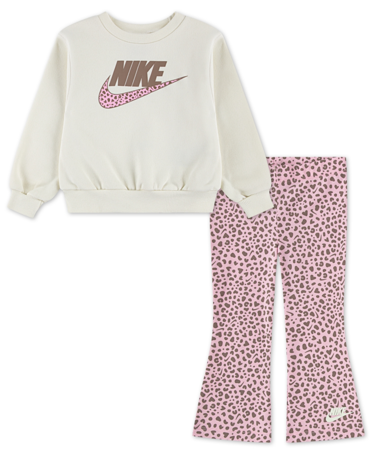 Click here for Nike Girls 2T-4T 2-Piece Wild Warmth Printed Top a... prices