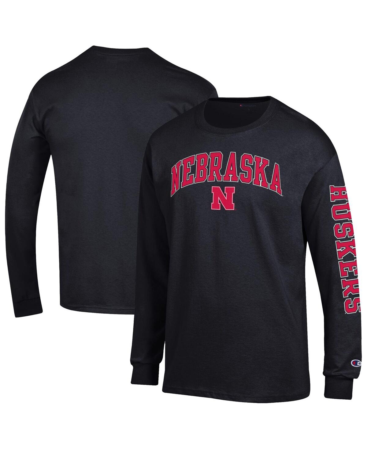 Click here for Champion Mens Black Nebraska Huskers Arch Over Log... prices