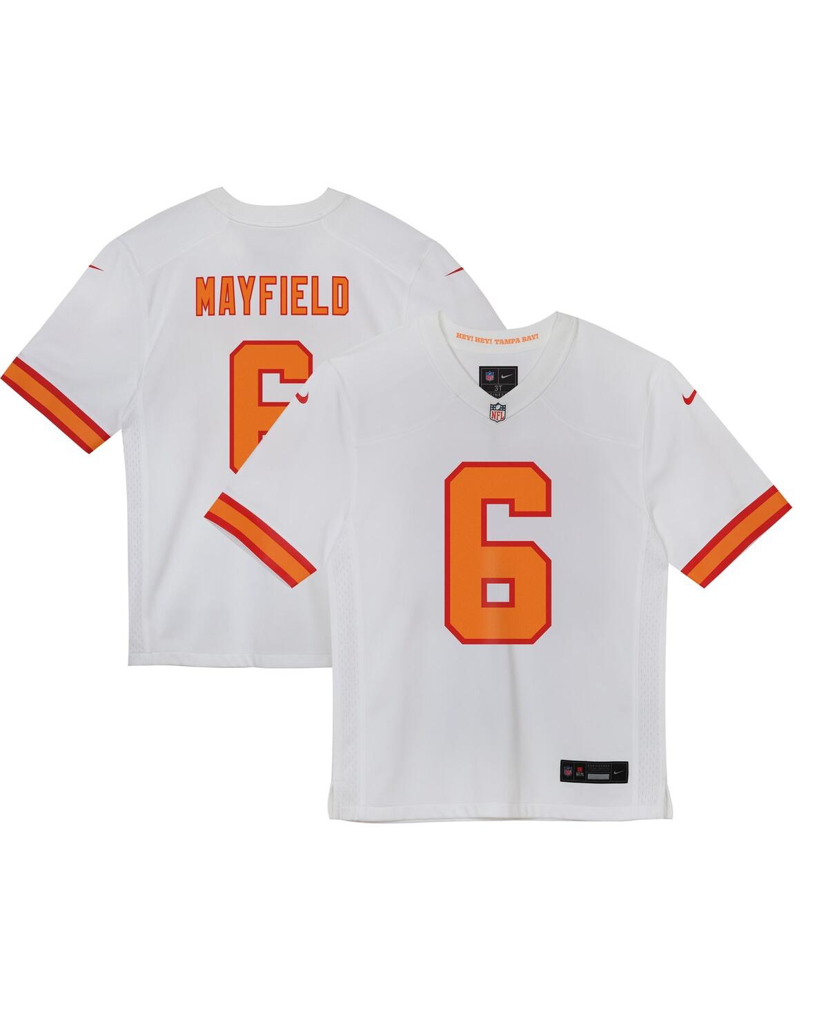 Click here for Nike Preschool Baker Mayfield White 76 Tampa Bay B... prices