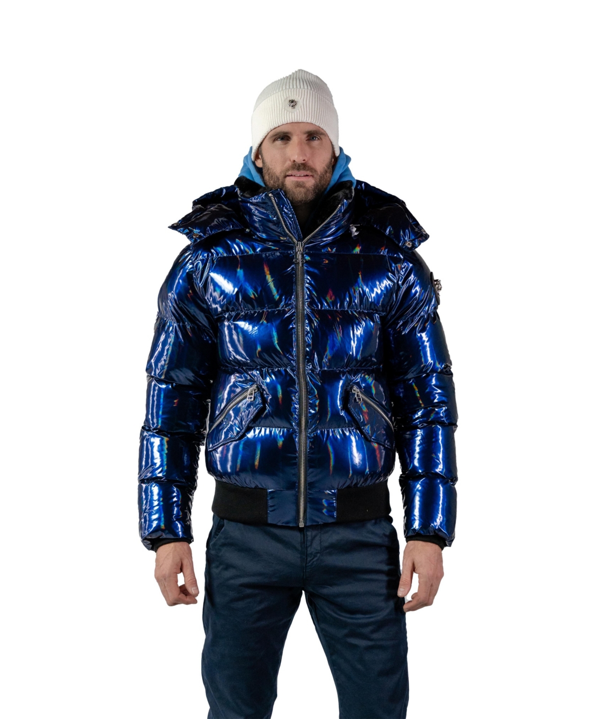 Click here for Woodpecker Mens Woody Bomber Quilted Coat - Oily b... prices