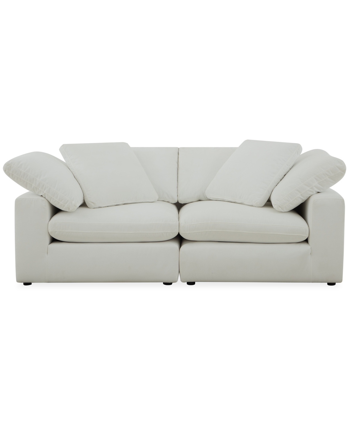 Click here for Furniture Fog 2-Pc. Fabric Sofa Set - Pearl prices
