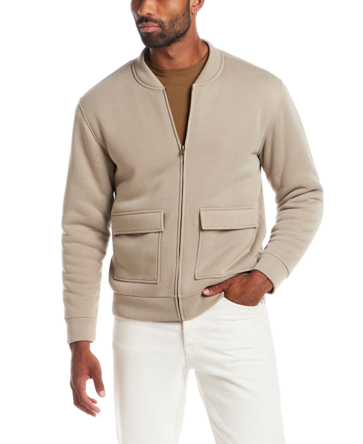 Click here for Weatherproof Vintage Mens Sherpa Lined Bomber Jack... prices