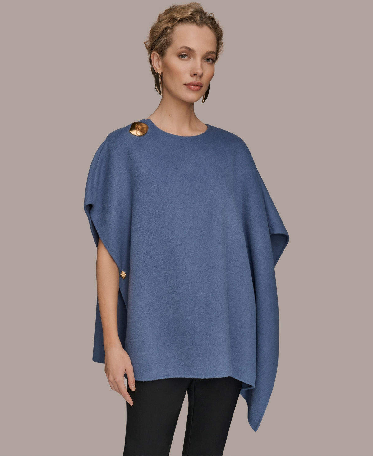 Click here for Donna Karan New York Womens Cape Oversized Jacket... prices