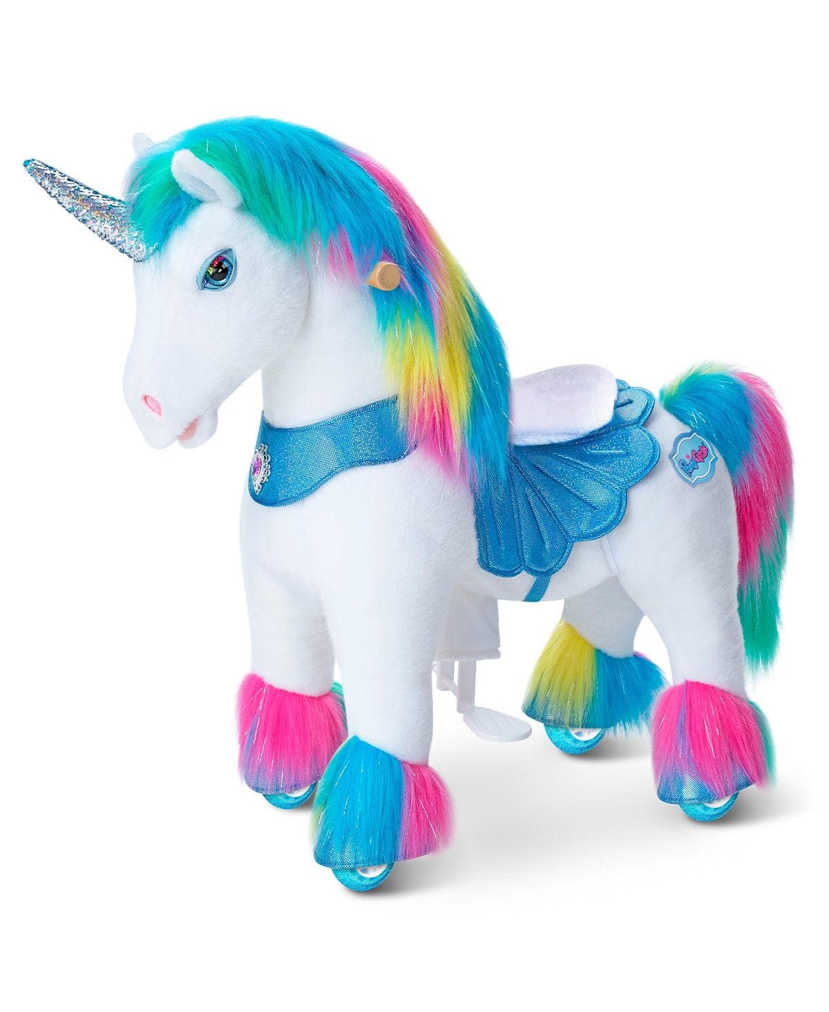 Click here for PonyCycle Model Y Rainbow Unicorn Rideable Toy for... prices