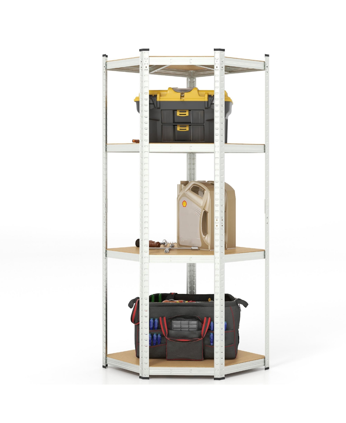 Click here for Gymax 4-Tier Adjustable Garage Storage Utility Rac... prices