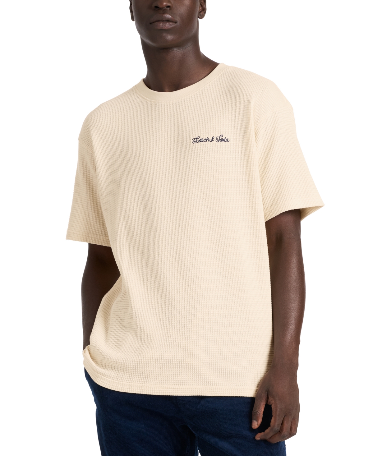 Click here for Scotch & Soda Mens Relaxed Fit Crewneck T-Shirt -... prices