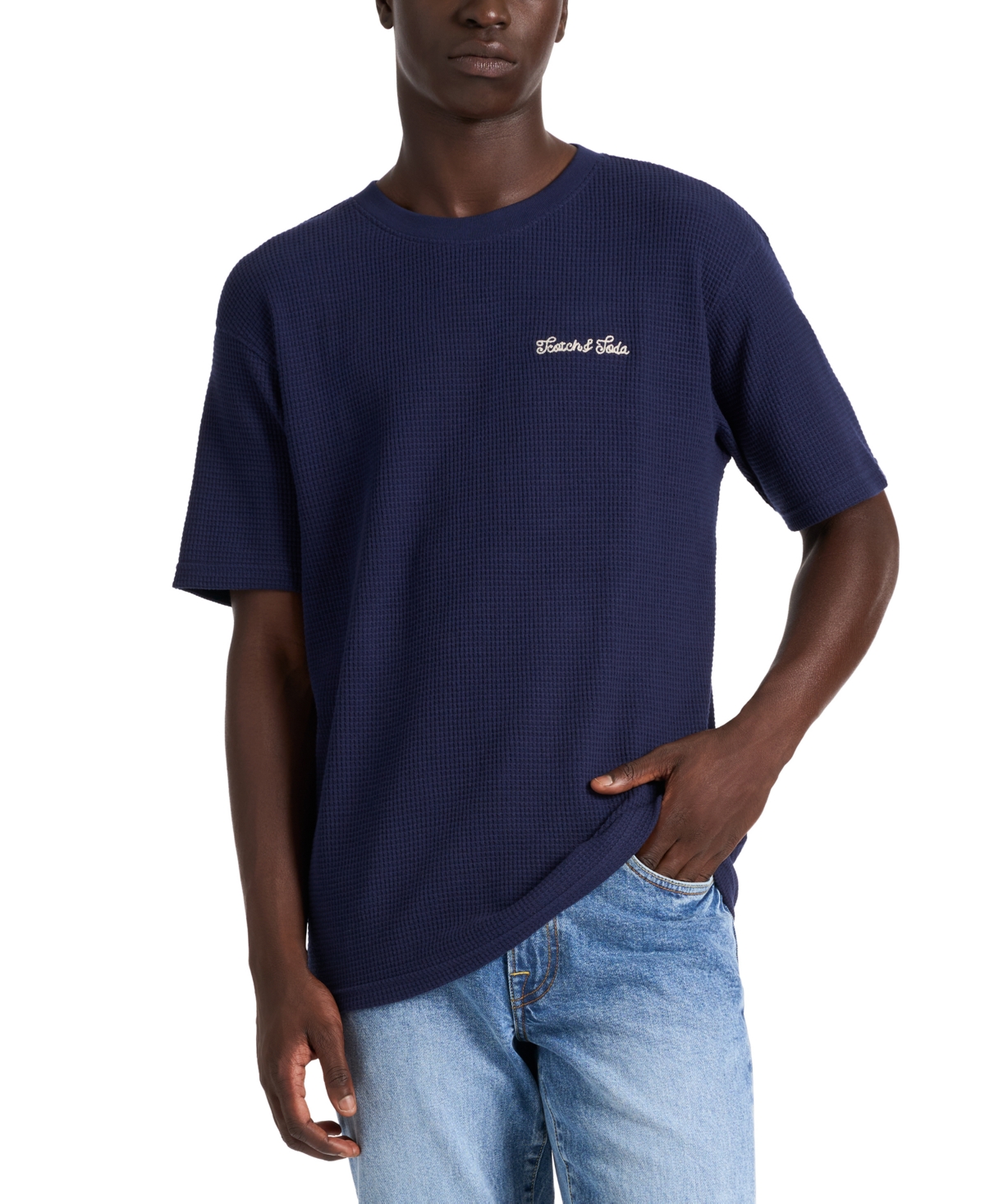 Click here for Scotch & Soda Mens Relaxed Fit Crewneck T-Shirt -... prices