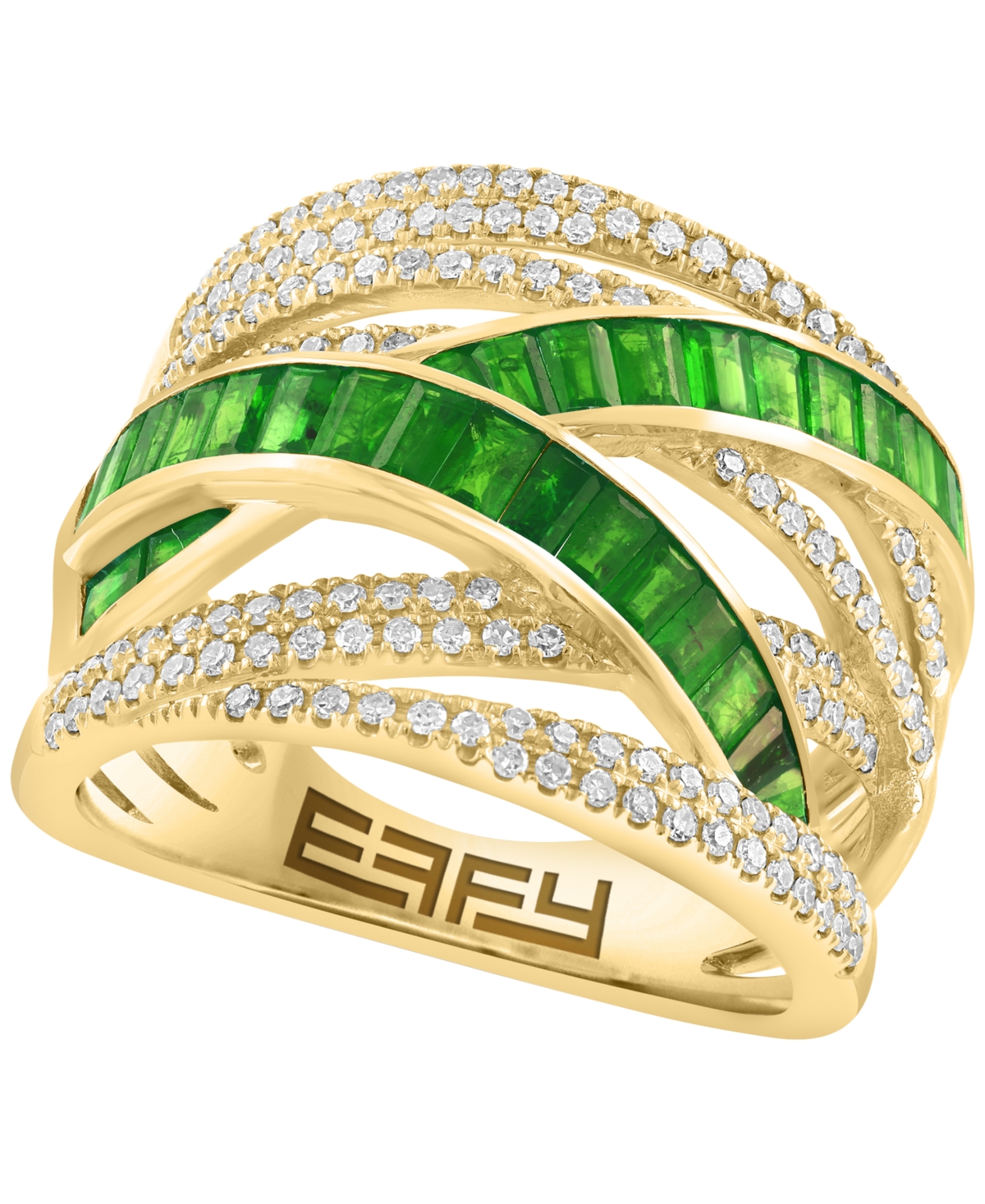 Click here for Effy Collection Diamond (3/8 ct. t.w.) and Multi-G... prices