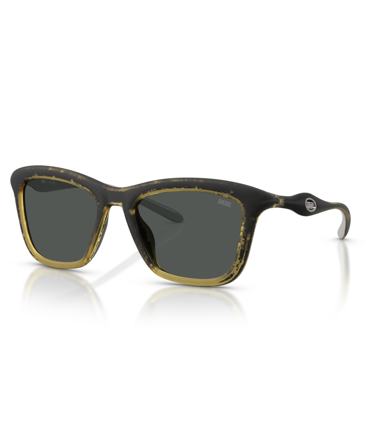 Click here for Diesel Unisex Square Sunglasses  DL3008U - Yellow... prices