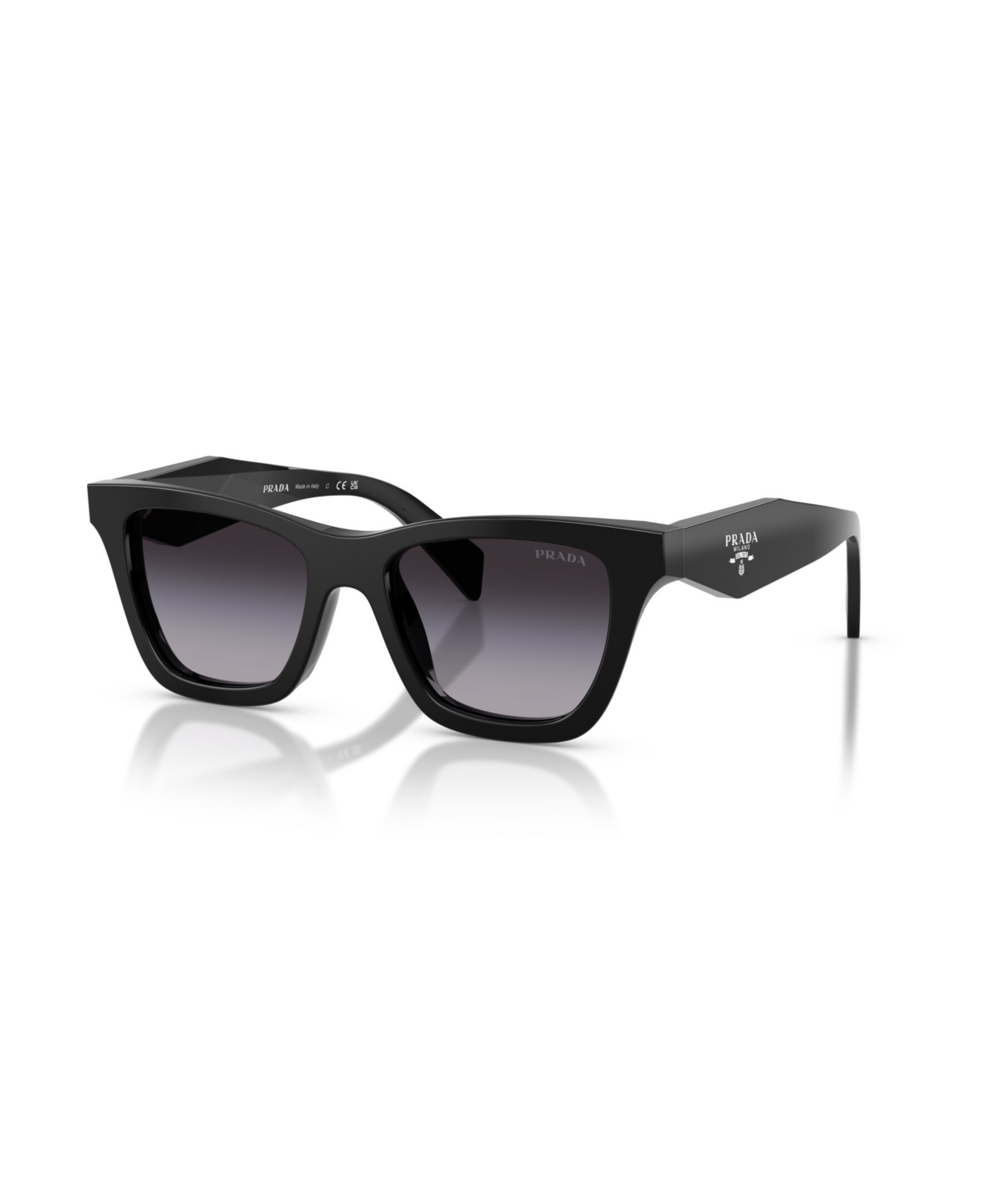 Click here for Prada Womens Butterfly Sunglasses  Pr C07S - Black prices
