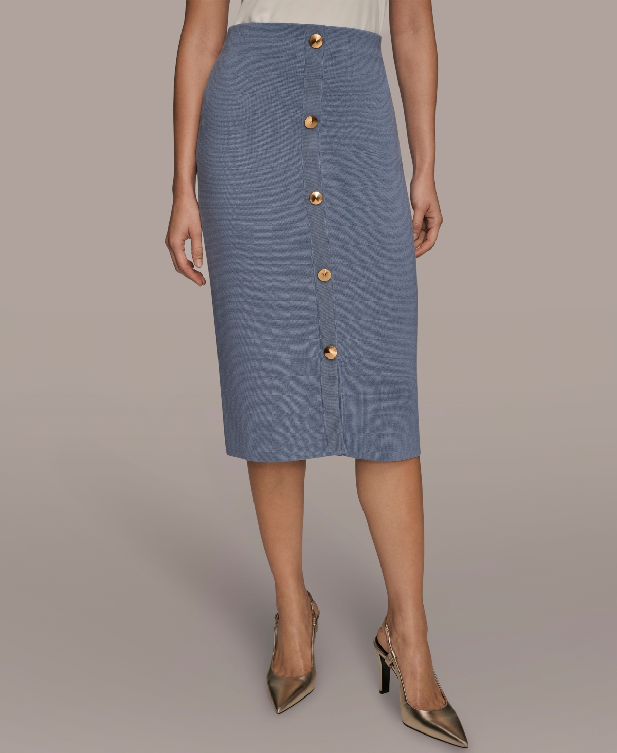 Click here for Donna Karan New York Womens Straight Knit Pull-On... prices