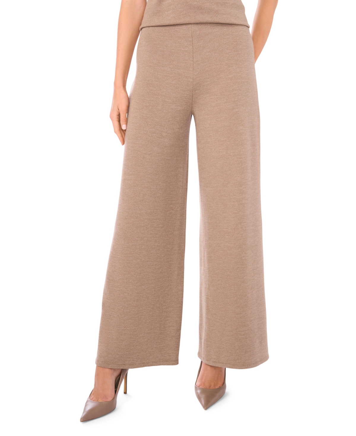Click here for Vince Camuto Womens Pull-On Wide Leg Pants - Nude prices
