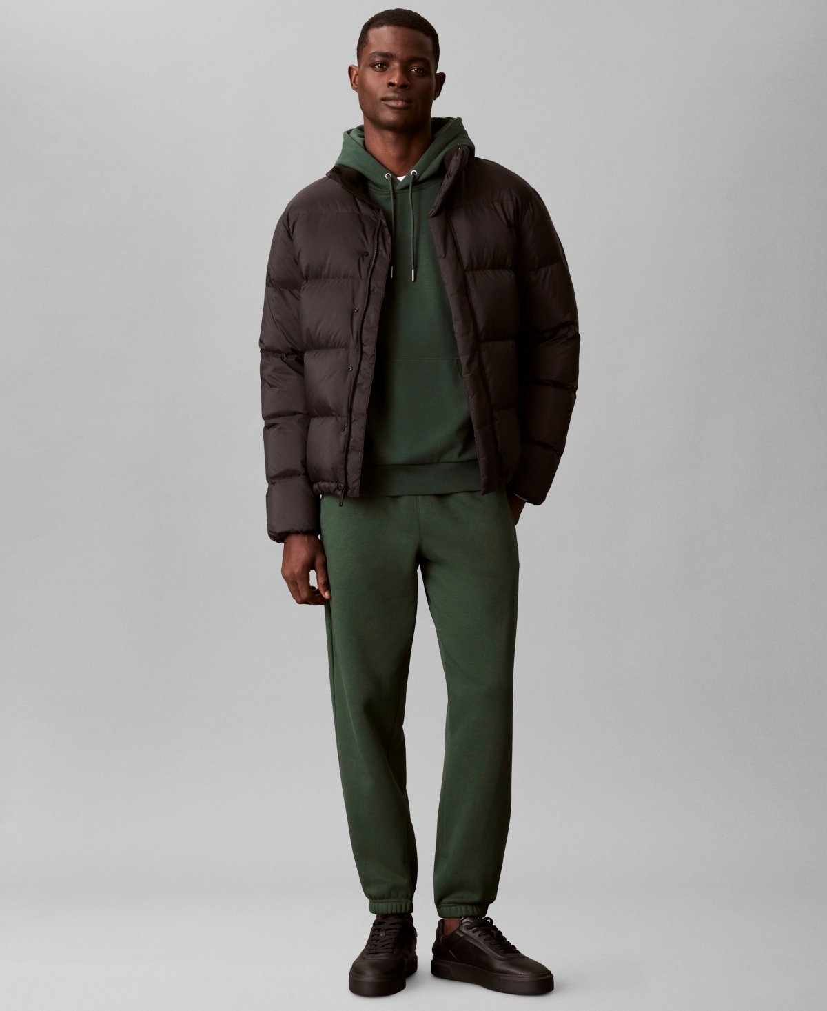 Click here for Calvin Klein Mens Archive Logo Regular Fit Joggers... prices