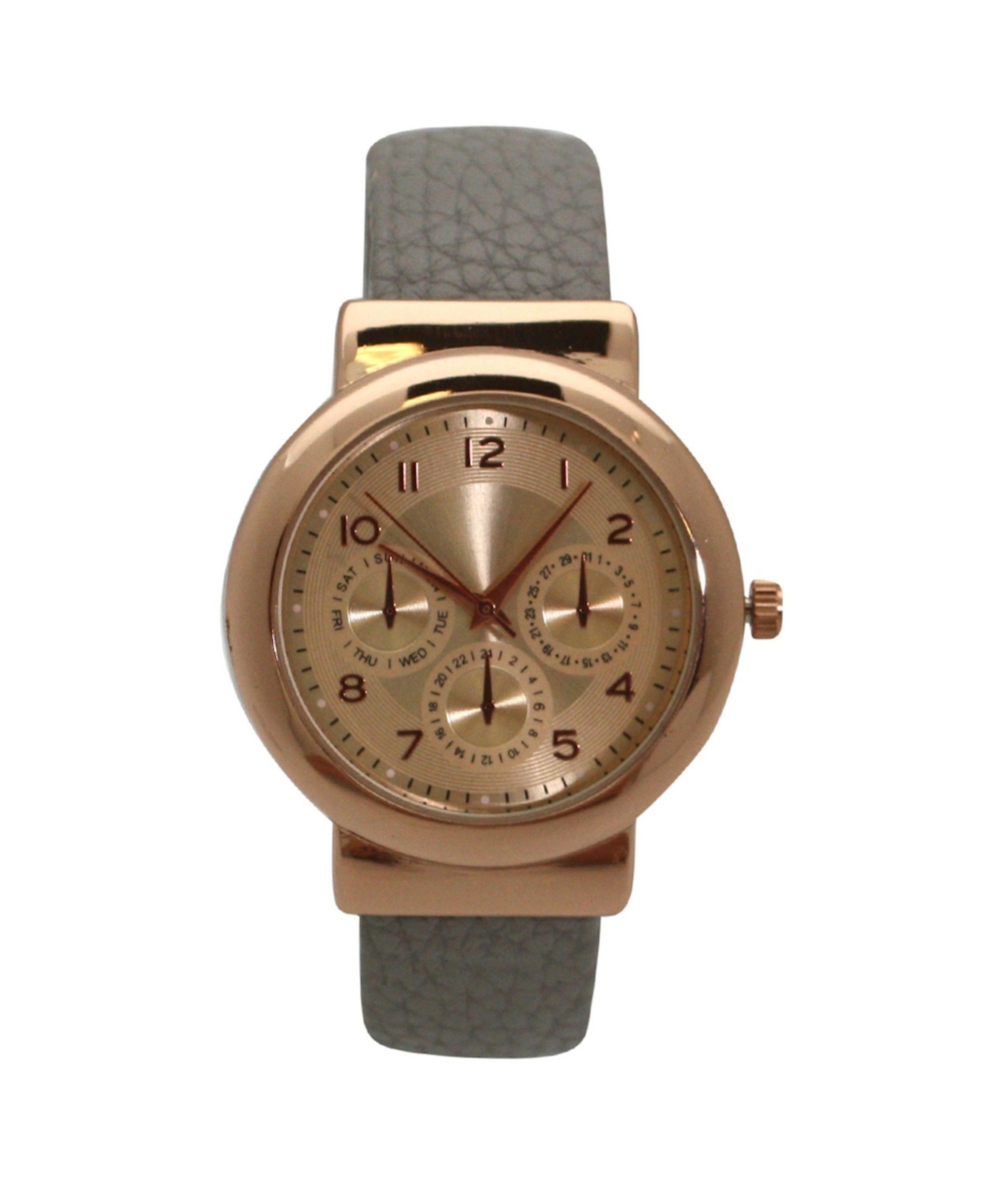 Click here for Gray And Gold Three Dials Classic Bangle Watch - G... prices