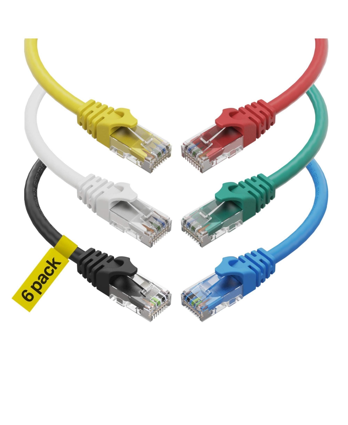 Click here for Ultra Clarity Cables CAT6 Ethernet Cable 6-Pack La... prices