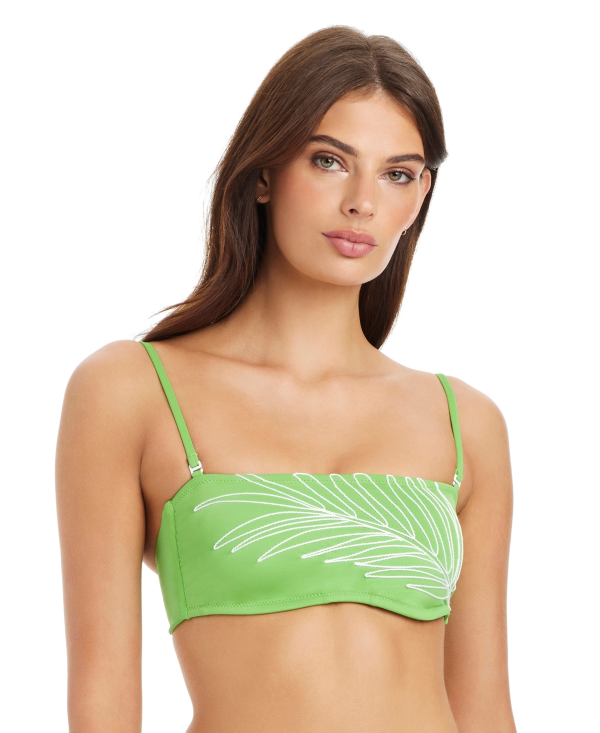 Click here for Sanctuary Midnight Breeze Embroidered Bandeau Swim... prices