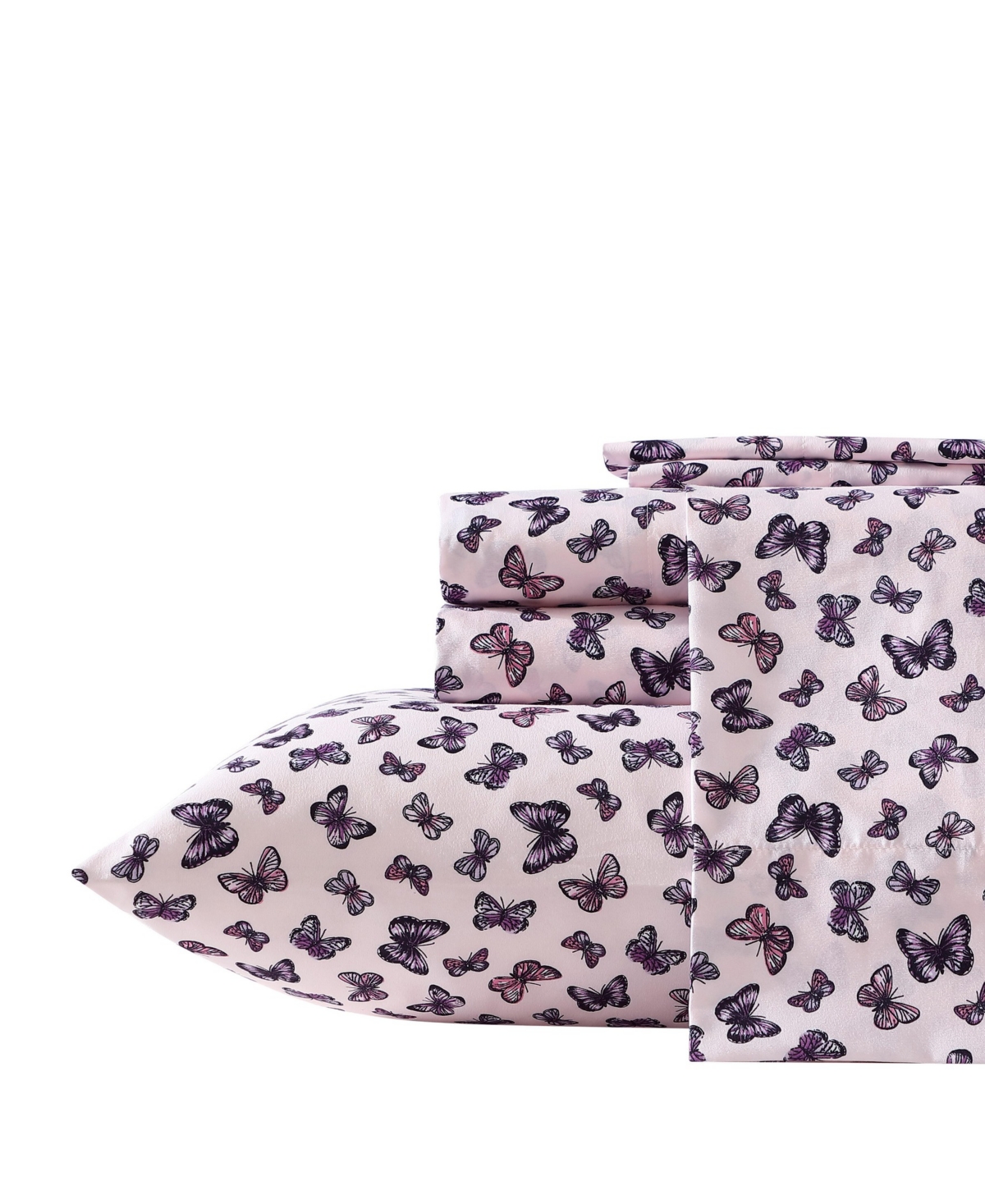 Click here for Betsey Johnson Printed Brushed Microfiber 6-Pc. Sh... prices