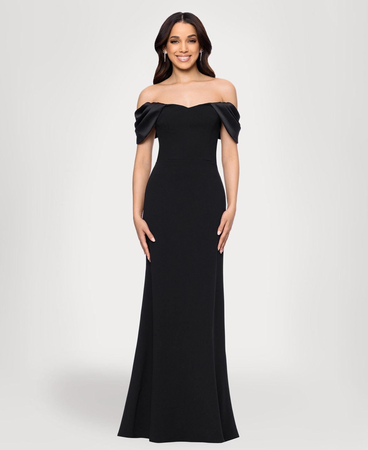Click here for Blondie Nites Juniors Off-The-Shoulder Center-Back... prices