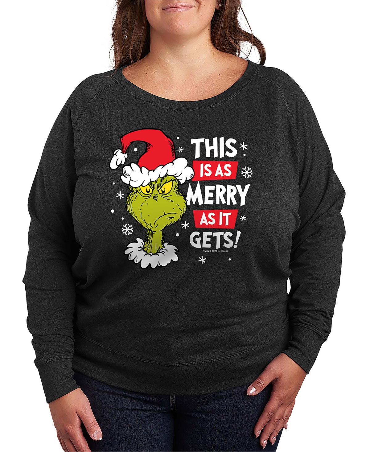 Click here for Hybrid Apparel Grinch Merry as it Gets Womens Fren... prices