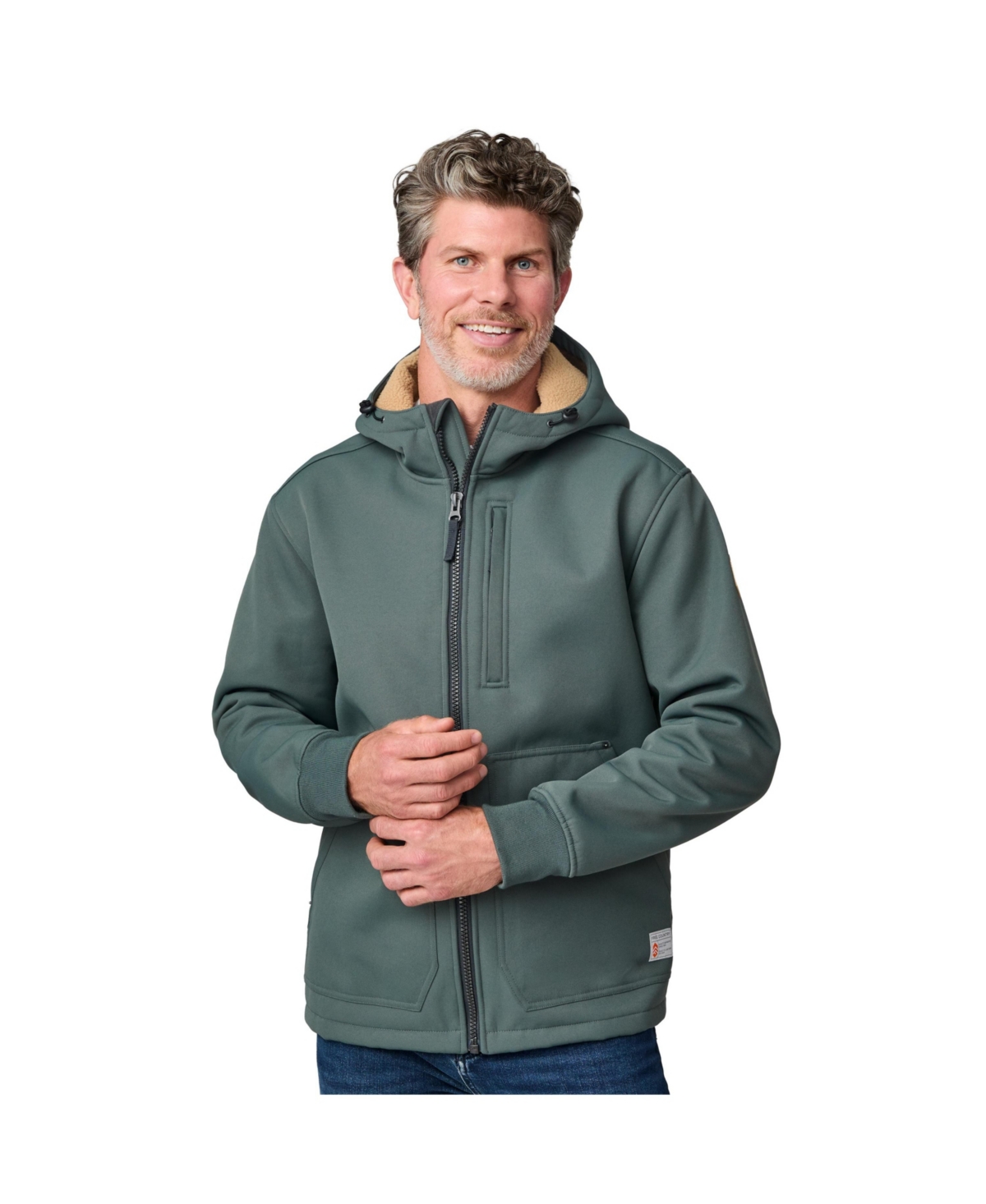 Click here for Free Country Mens Wind River Burly Canvas Softshel... prices