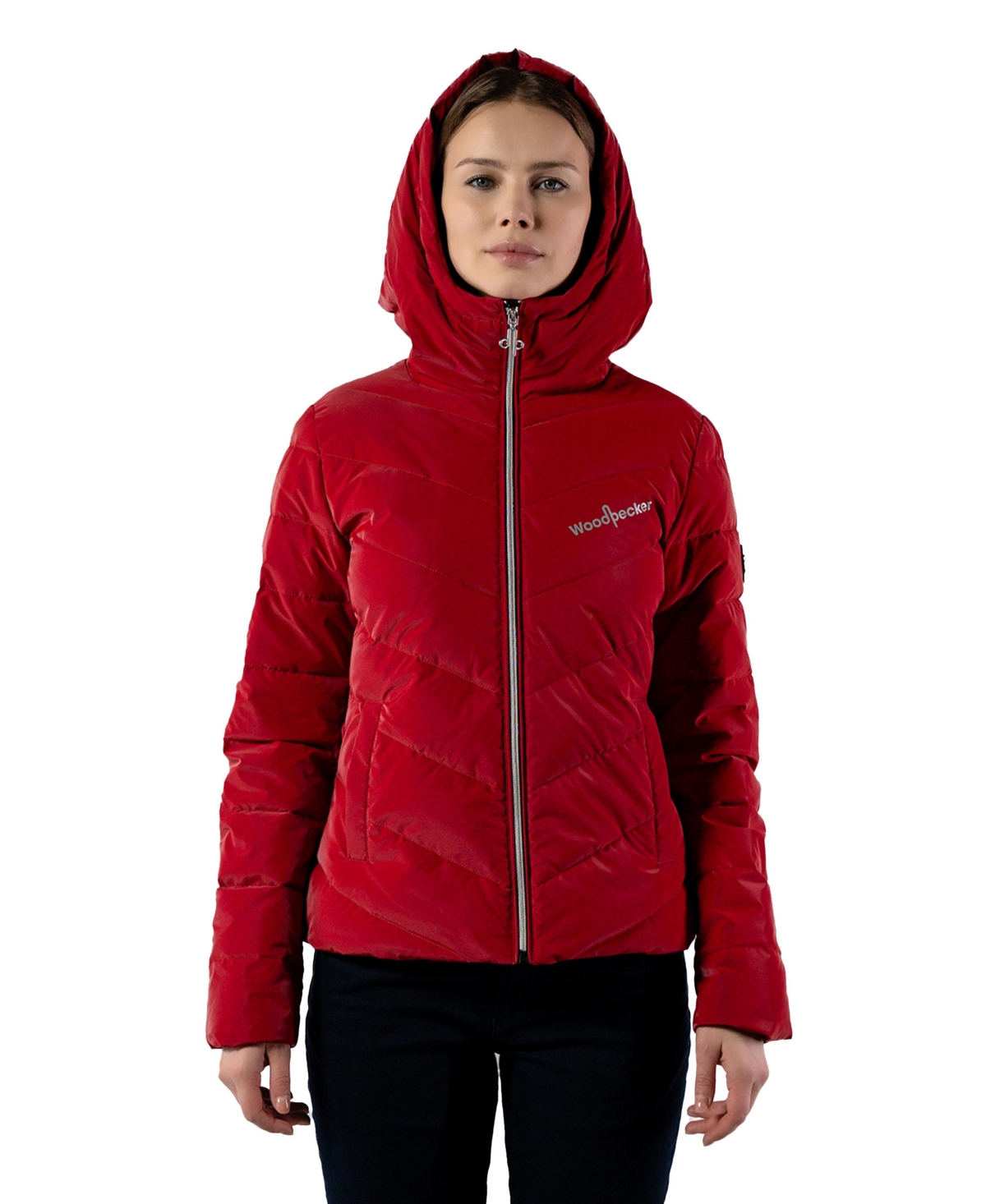 Click here for Woodpecker Womens Robin Medium Weight Coat - Red d... prices