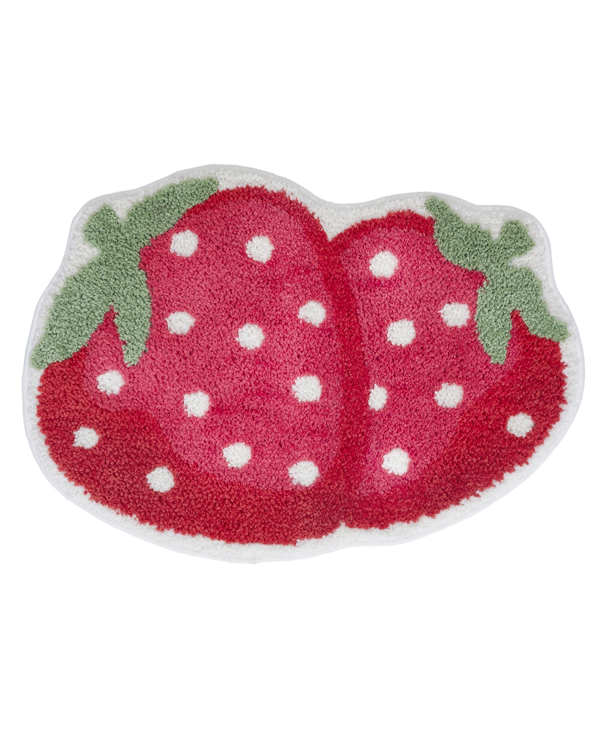 Click here for Vcny Home Strawberry Shaped Tufted Bath Rug  18 x... prices