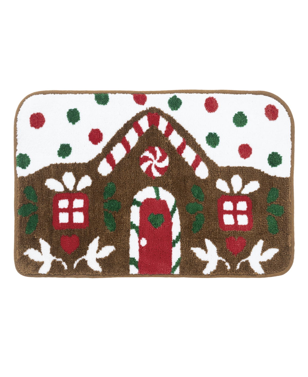 Click here for Vcny Home Multi Gingerbread House Tufted Bath Rug... prices