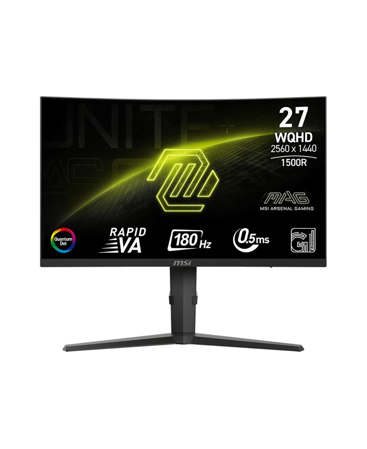 Click here for Msi Mag 275CQRF Qd E2 27 16:9 Wqhd 180Hz Curved Va... prices