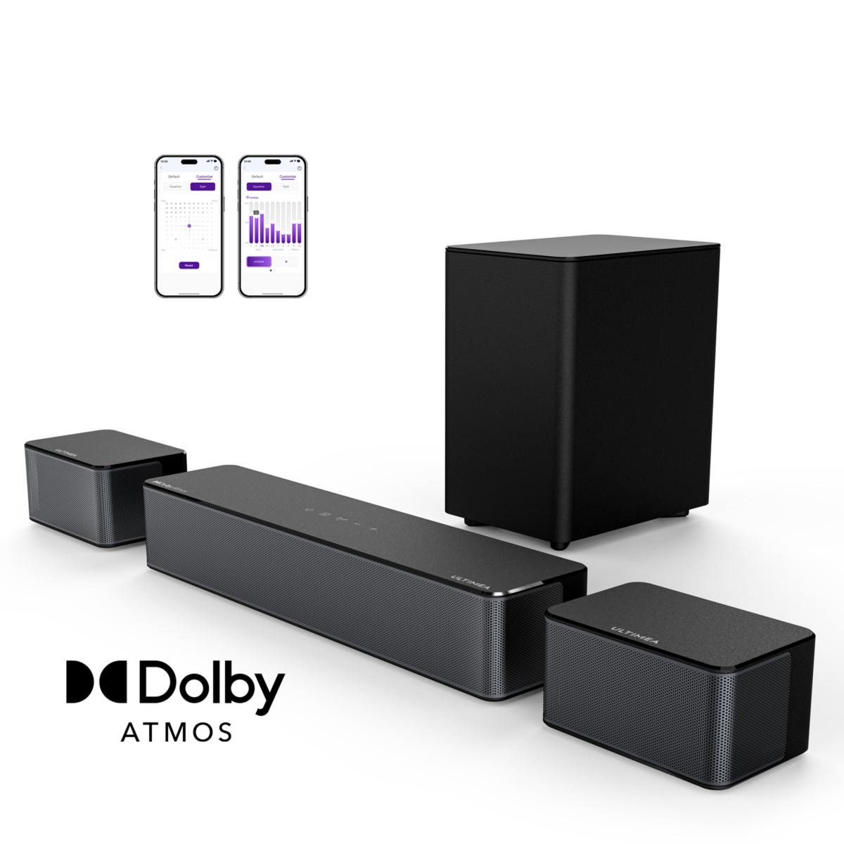 Click here for Ultimea Poseidon M4T 5.1 Dolby Atmos Sound Bar for... prices