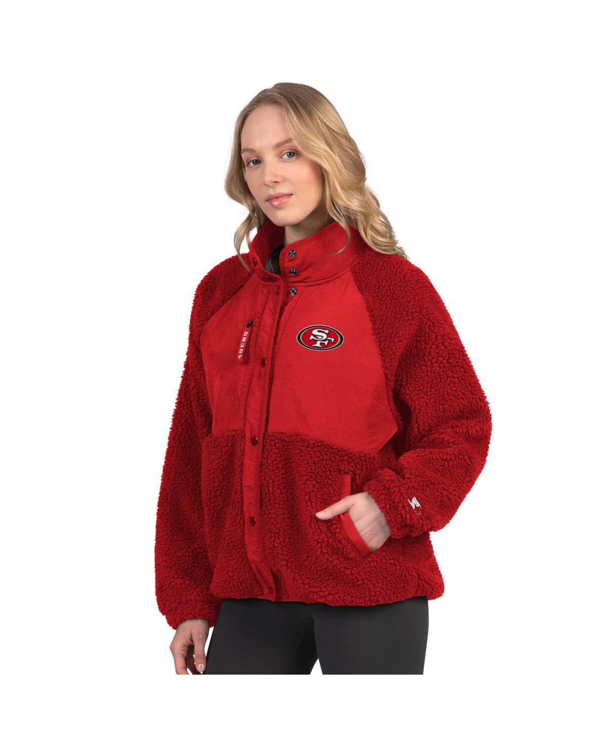 Click here for Starter Womens Scarlet San Francisco 49ers On the... prices