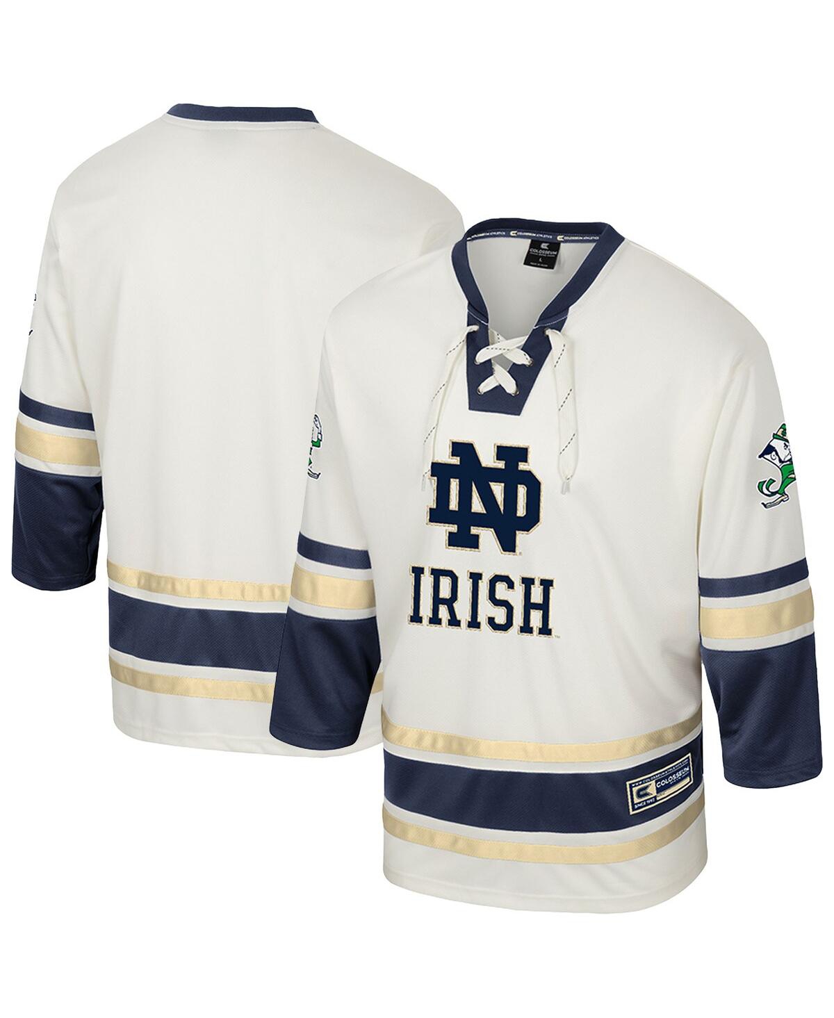 Click here for Colosseum Mens Cream Notre Dame Fighting Irish Puc... prices