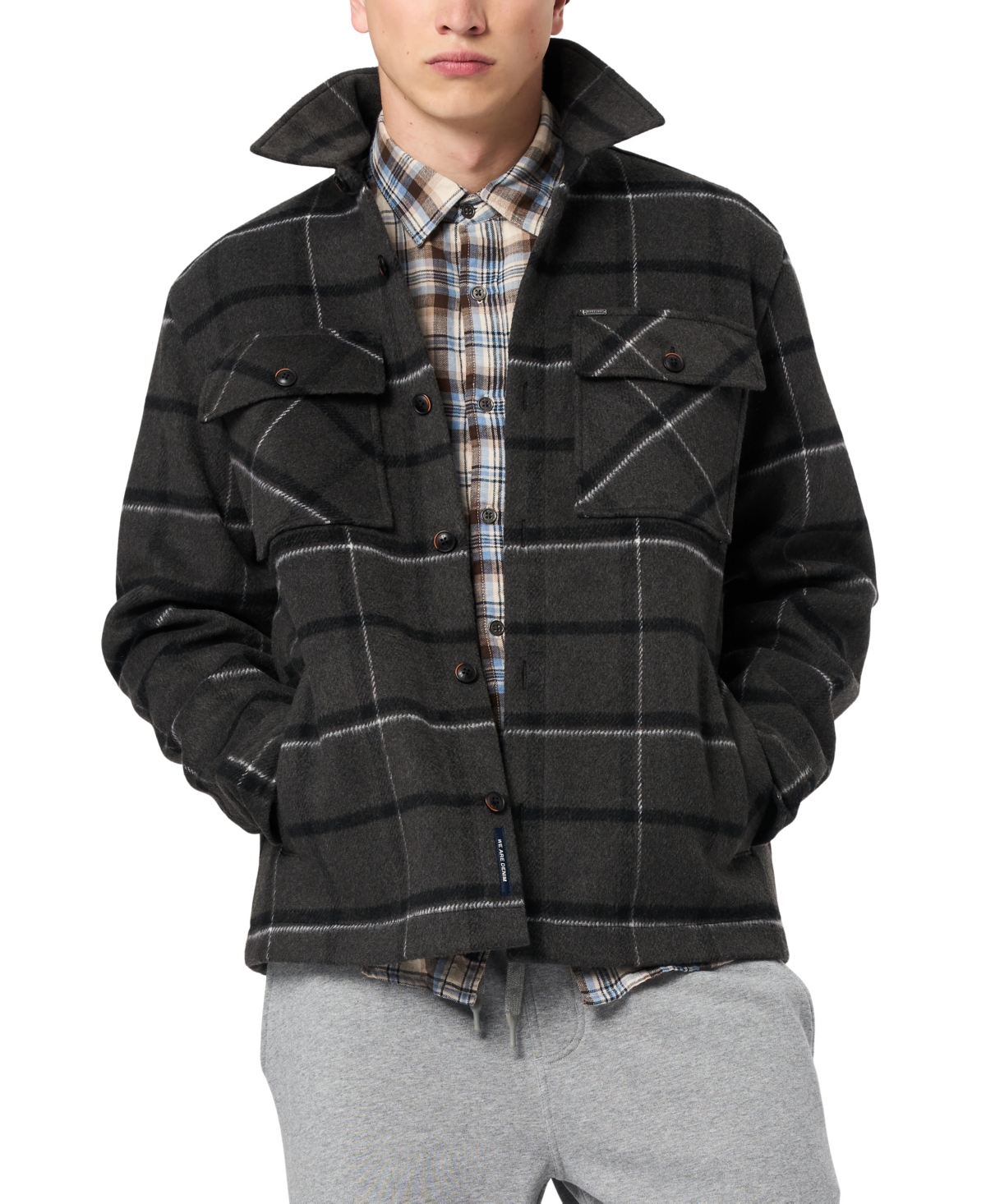 Click here for Buffalo David Bitton Mens Jace Plaid Button front... prices