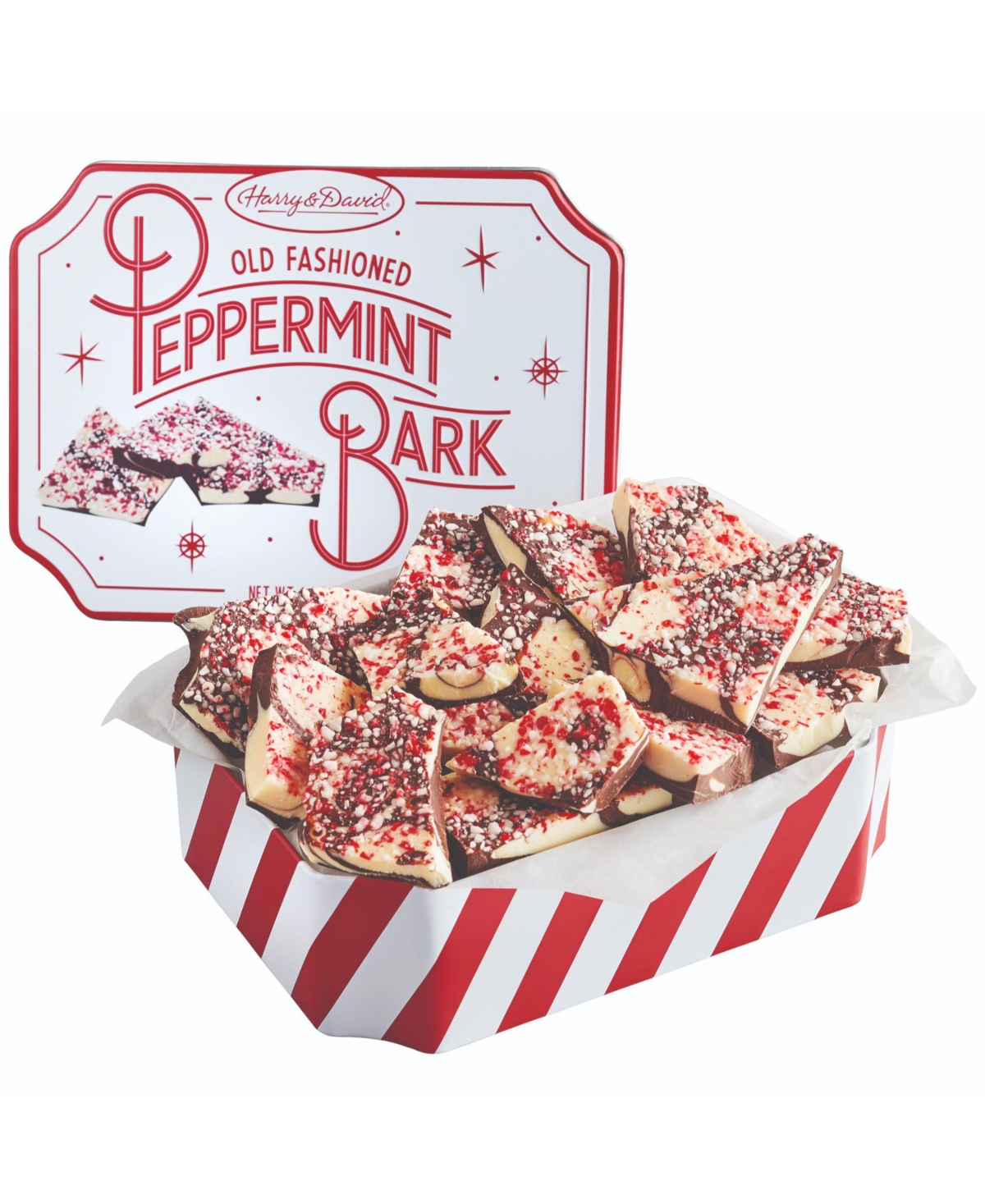 Click here for Harry and David Peppermint Bark Tin prices