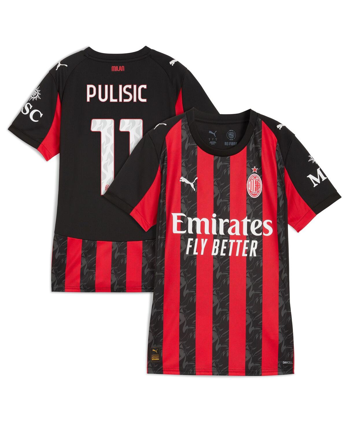 Click here for Puma Womens Christian Pulisic Red Ac Milan 2025/26... prices