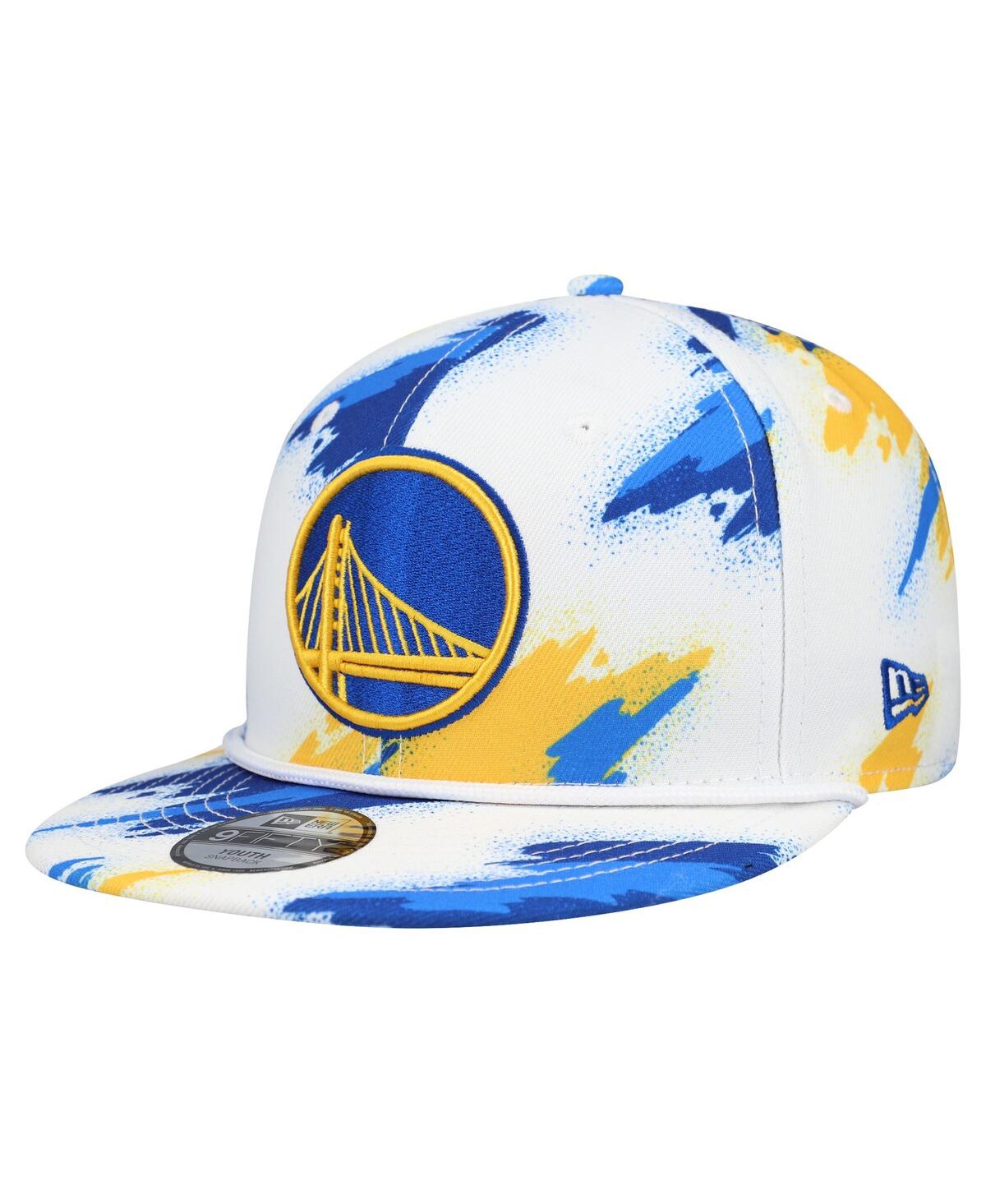 Click here for New Era Big Boys and Girls White Golden State Warr... prices