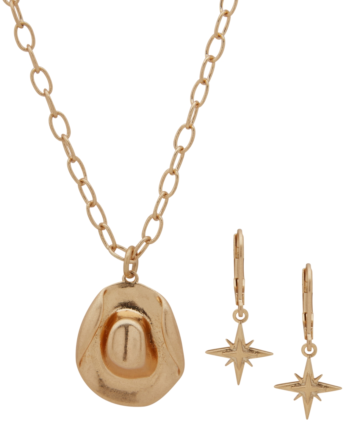 Click here for Yellowstone 2-Pc. Pendant Necklace and Drop Earrin... prices
