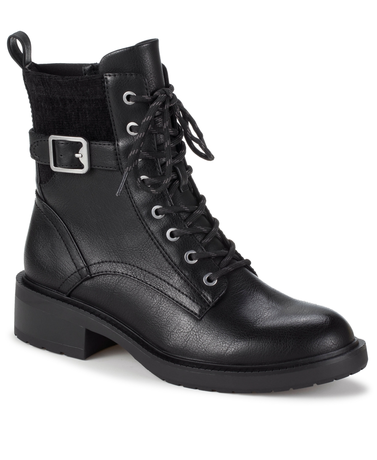 Click here for Baretraps Womens Tinsley Lace Up Bootie - Black prices