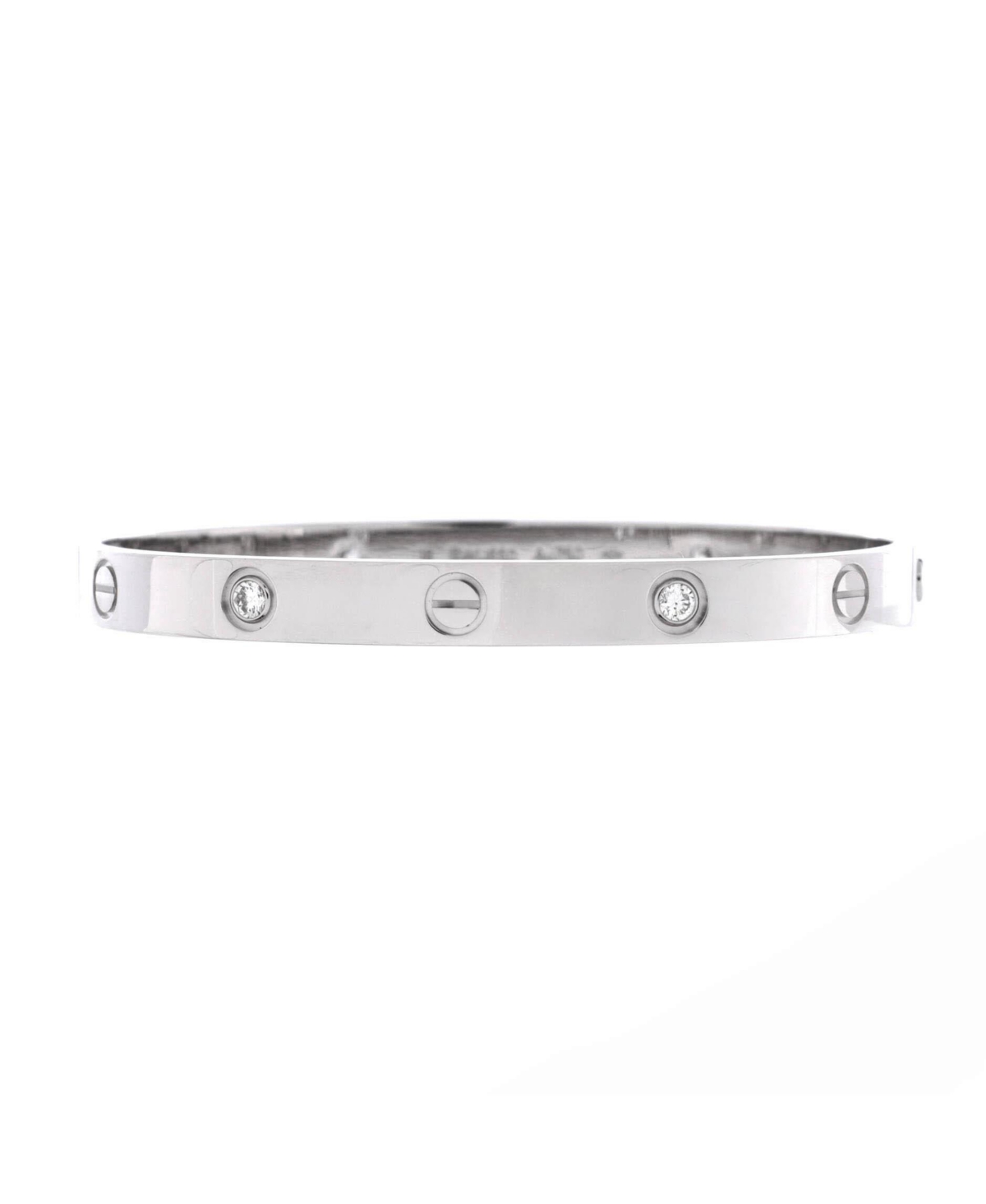 Click here for Pre-Owned Cartier Love 4 Diamond Bracelet - 18k wh... prices