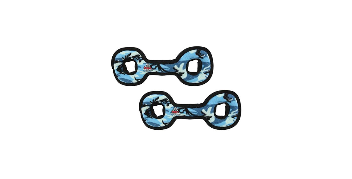 Click here for Tuffy Medium Tug-o-War Camo Blue 2 Pack  Durable P... prices