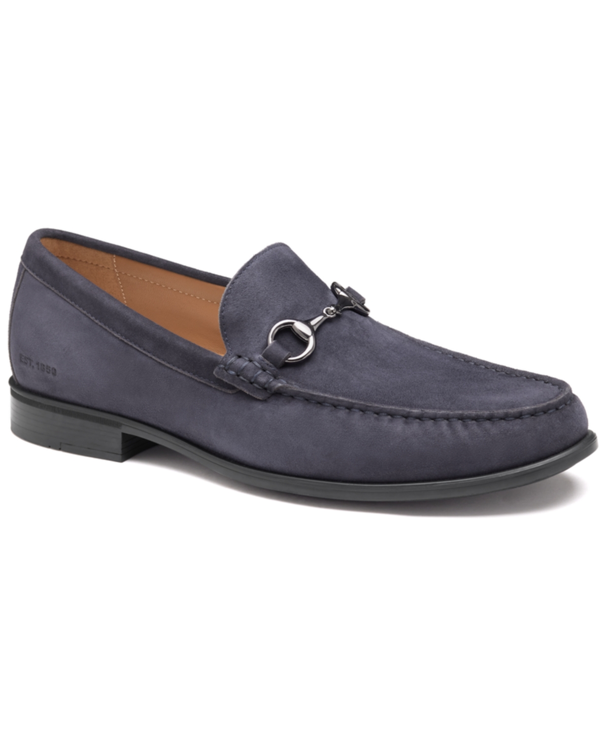 Click here for Johnston & Murphy Mens Harrison Bit Loafers - Navy... prices