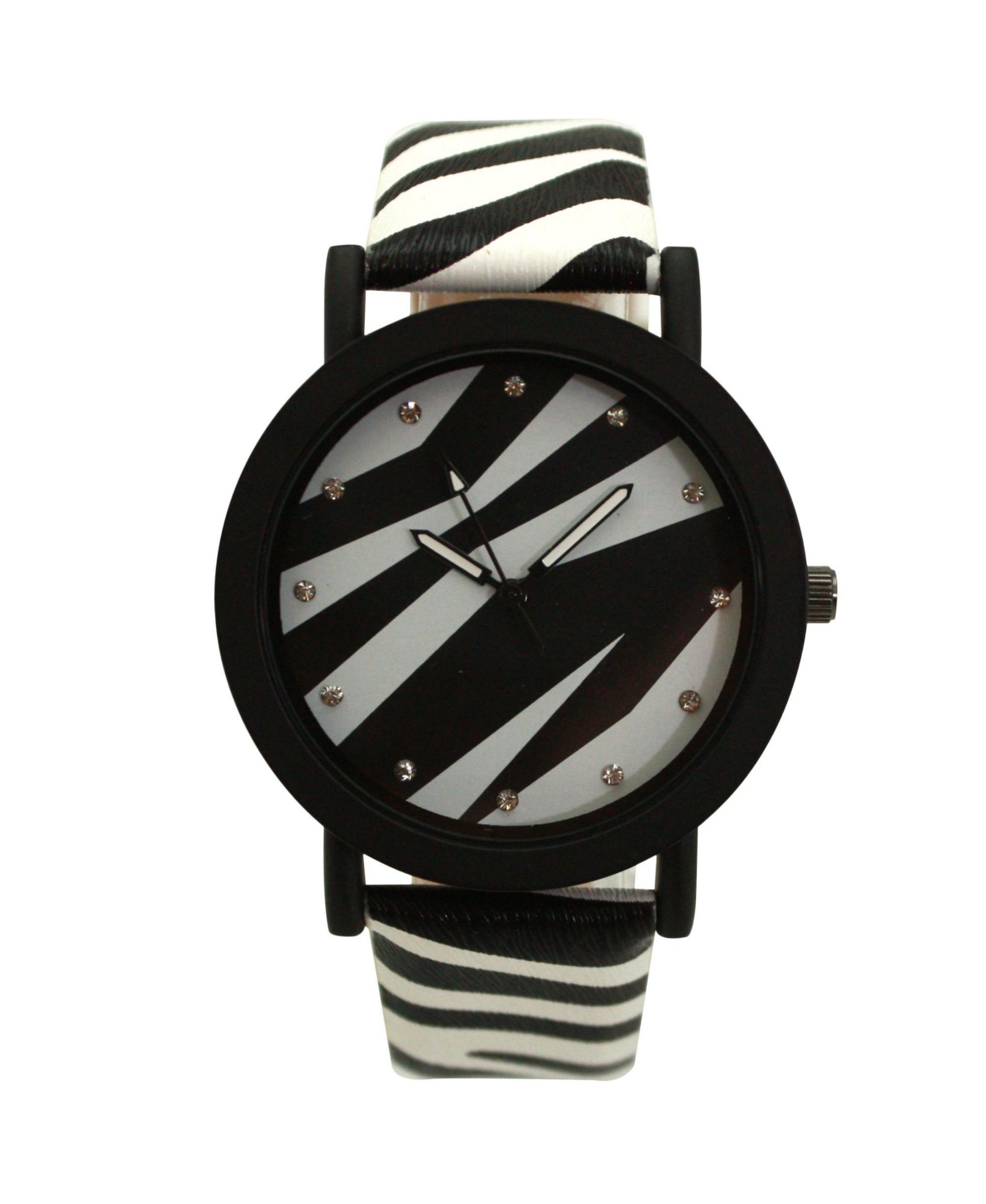 Click here for Olivia Pratt White Zebra Colorful Strap Women Watc... prices