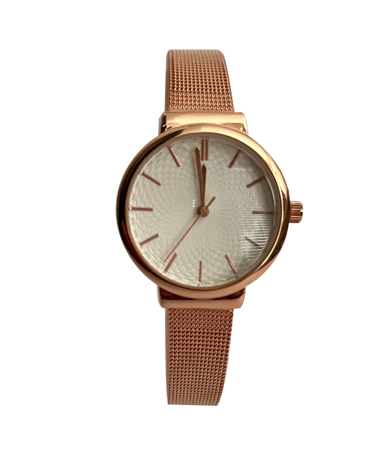 Click here for Olivia Pratt Rose Gold Delicate Mesh Metallic Wome... prices